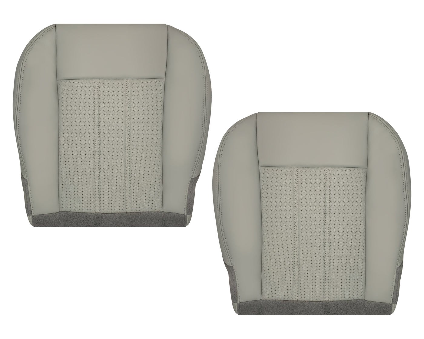 2008 -2020 Dodge Grand Caravan Replacement Seat Cover W/ Red Stitching