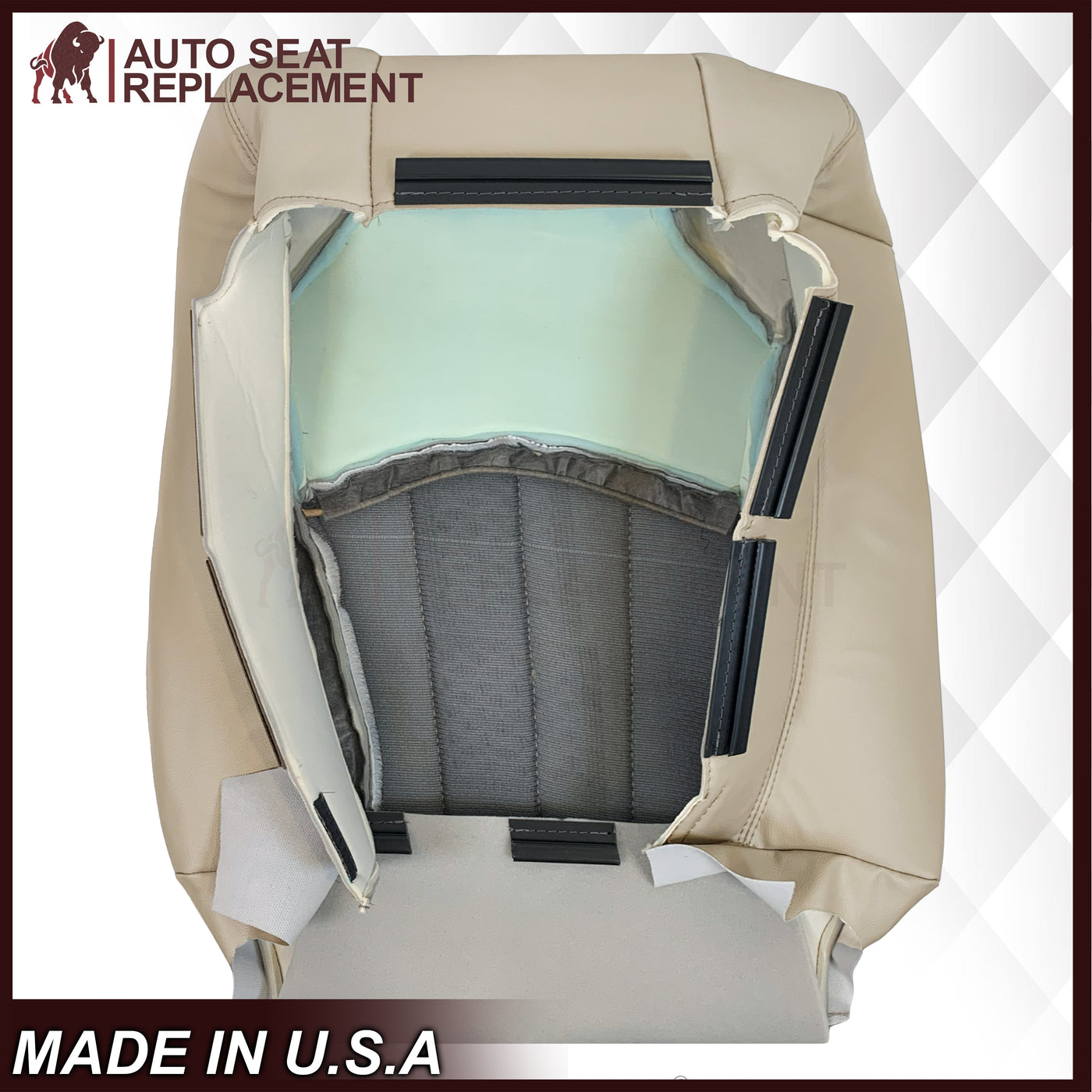 2008-2012 Buick Enclave Perforated Replacement Seat Covers In Tan ...