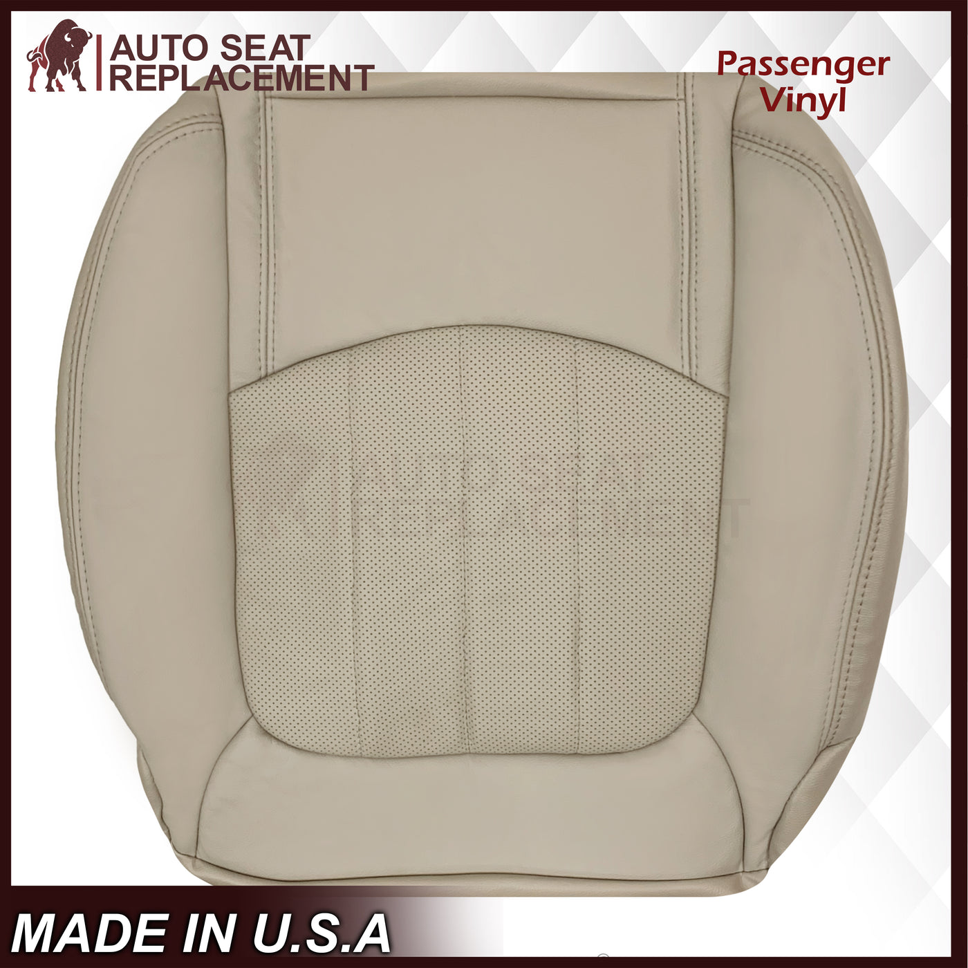 2008-2012 Buick Enclave Perforated Replacement Seat Covers In Tan ...