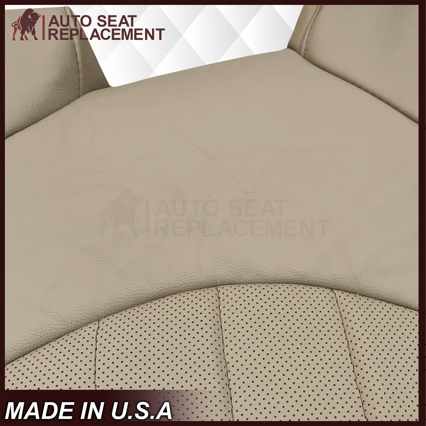 2008-2012 Buick Enclave Perforated Replacement Seat Covers In Tan ...